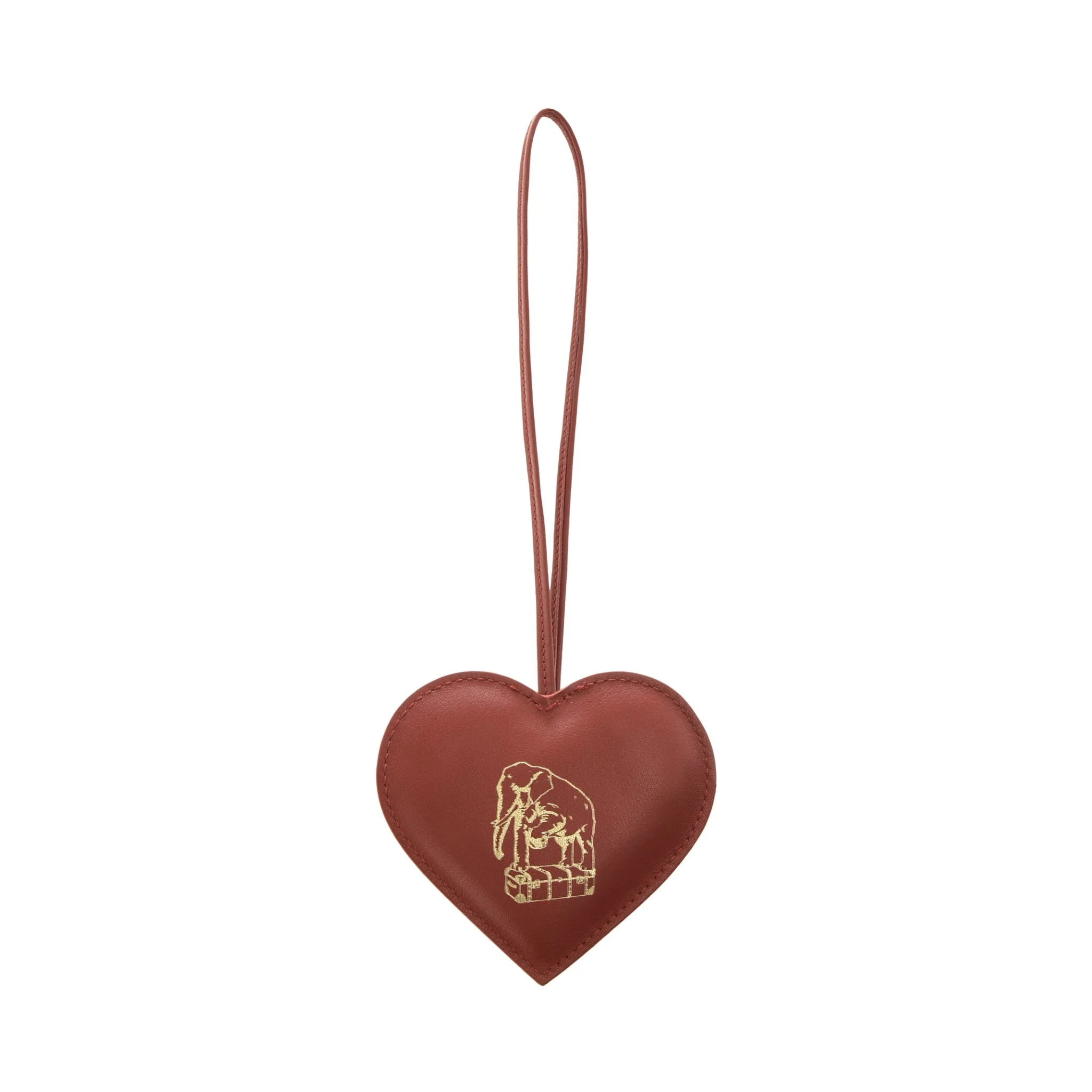 heart globe charm