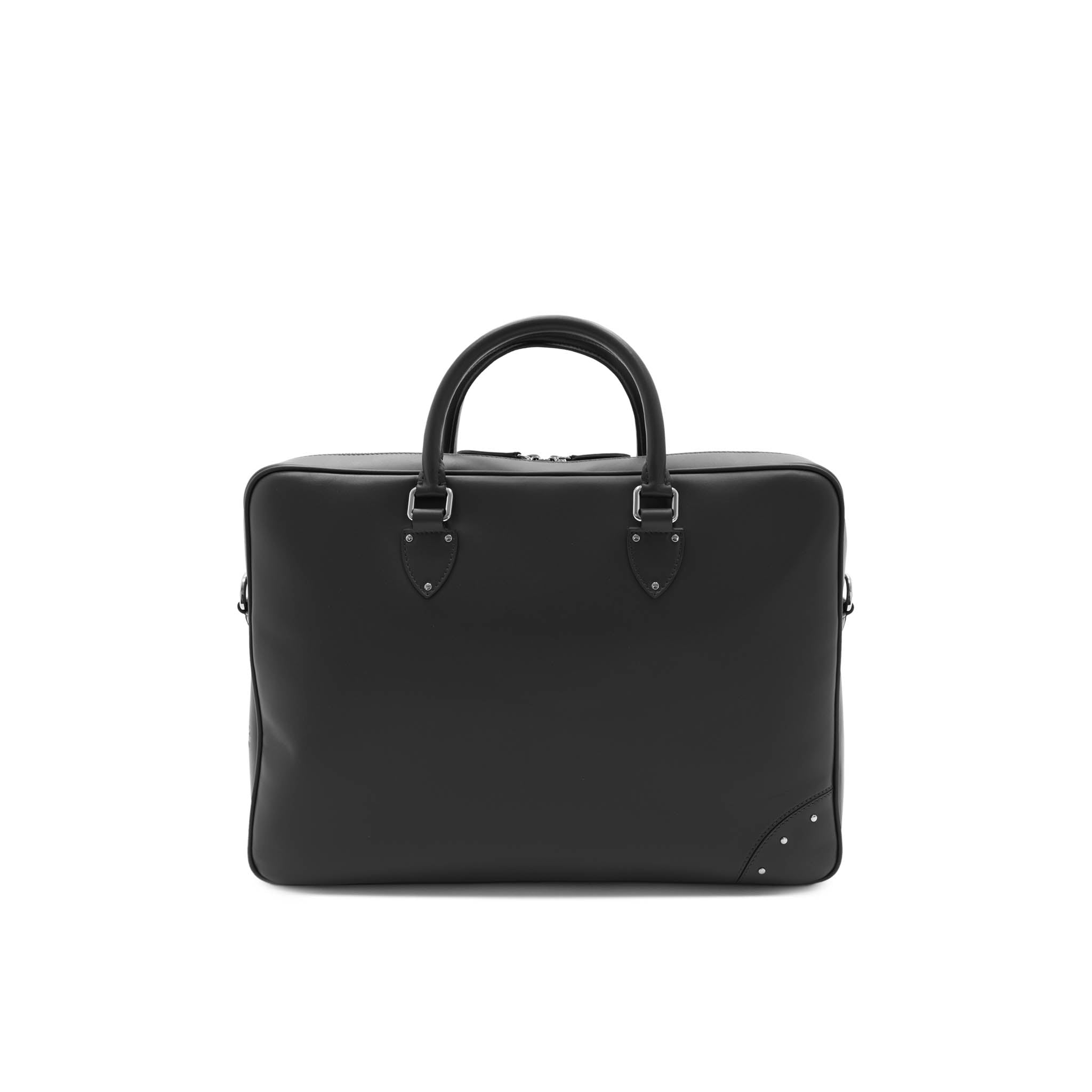 Globe-Trotter | Leather Laptop Case | Black | Metropolis Collection