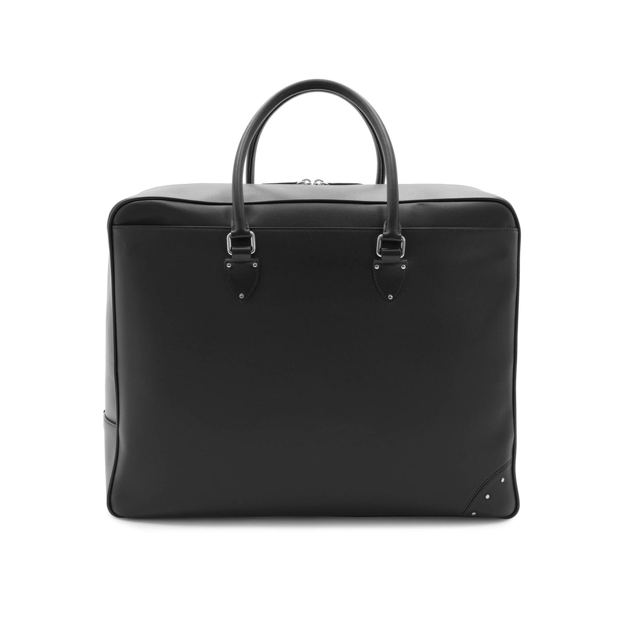 Globe-Trotter | Leather Weekend Bag | Black | Metropolis Collection